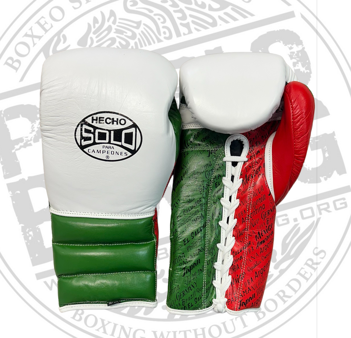 Pueblo Boxing Mexico Pro Sparring Gloves – Solo Boxing