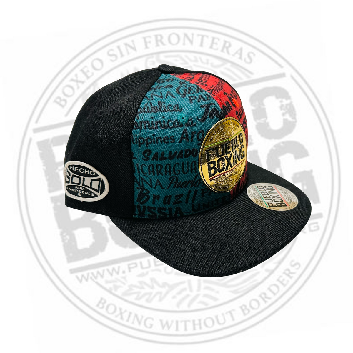 Pueblo Boxing Gold Crest SnapBack – Solo Boxing