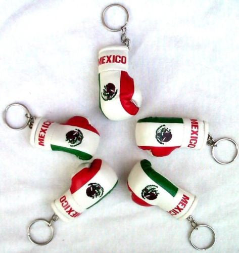 5 Mexico Flag Mini Boxing Gloves – Solo Boxing